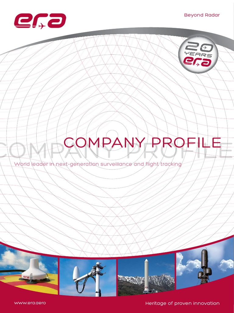 ERA Company Profile | PDF | Air Traffic Control | Radar