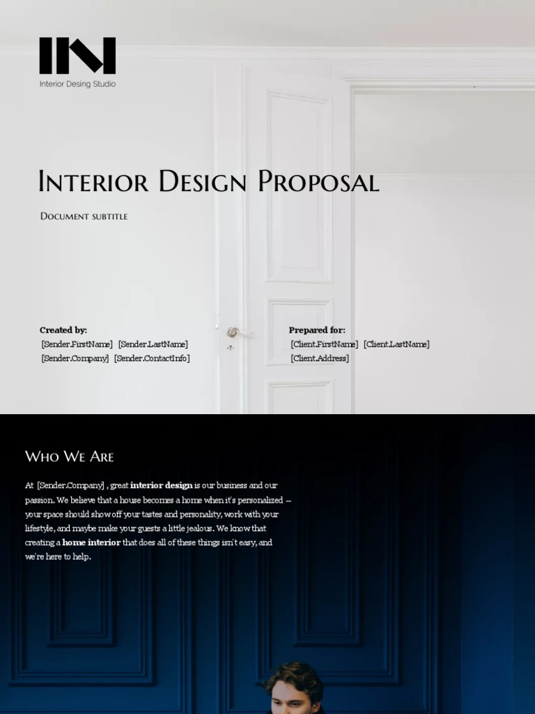 Template Scope of Work Interior Design | PDF | Interior Design | Business