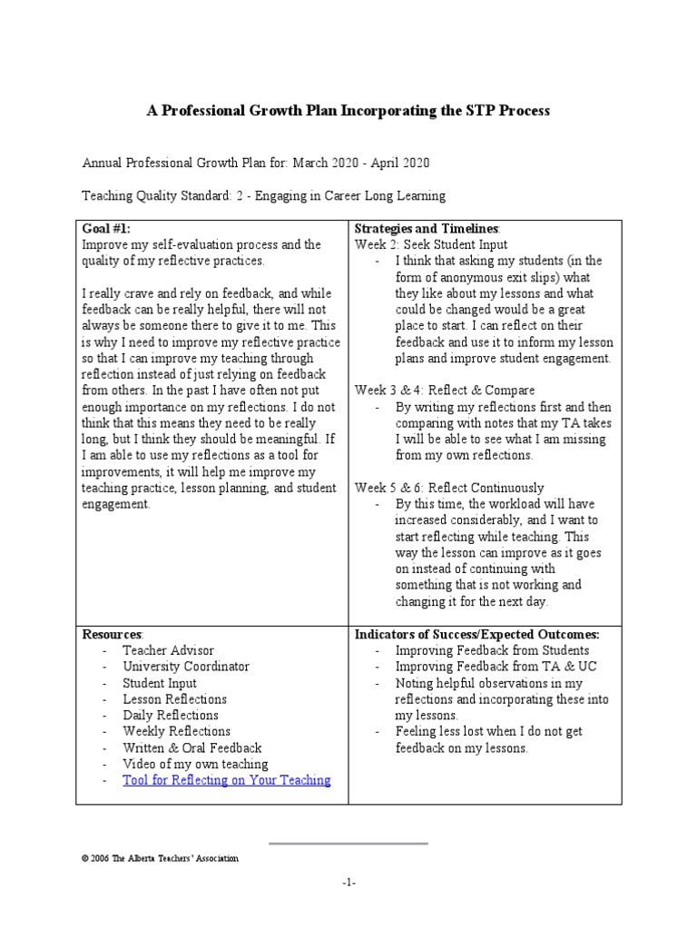 Psii TPGP | PDF | Reflective Practice | Education Theory