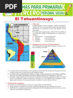 El Imperio de Los Incas para Tercer Grado de Primaria | PDF | Imperio Inca | Andes