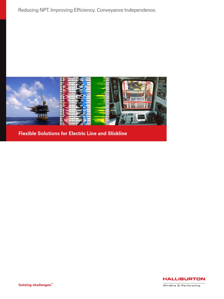 Eline Slickline Brochure | PDF | Flow Measurement | Nature