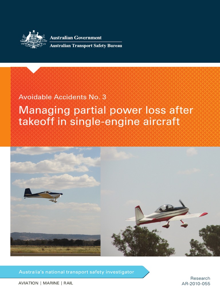 Managing Partial Power Loss After Takeoff in Single-Engine Aircraft ...