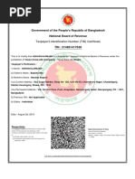 NBR Tin Certificate 436252834961 | PDF