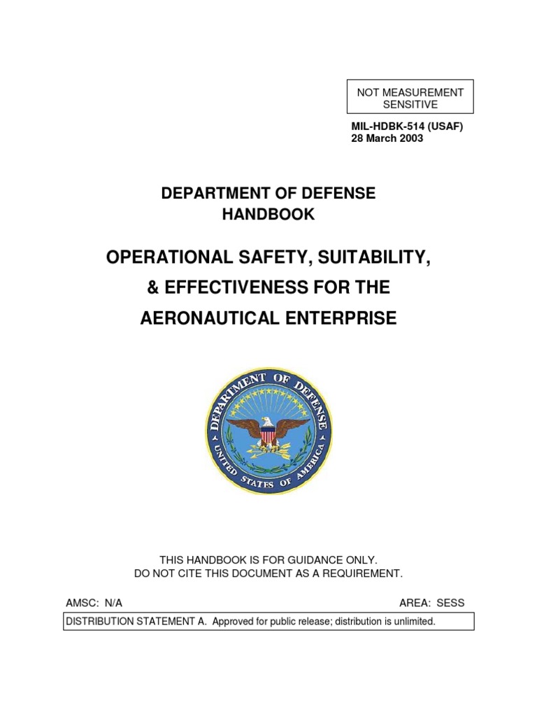 Mil HDBK 514 | PDF | United States Air Force | System