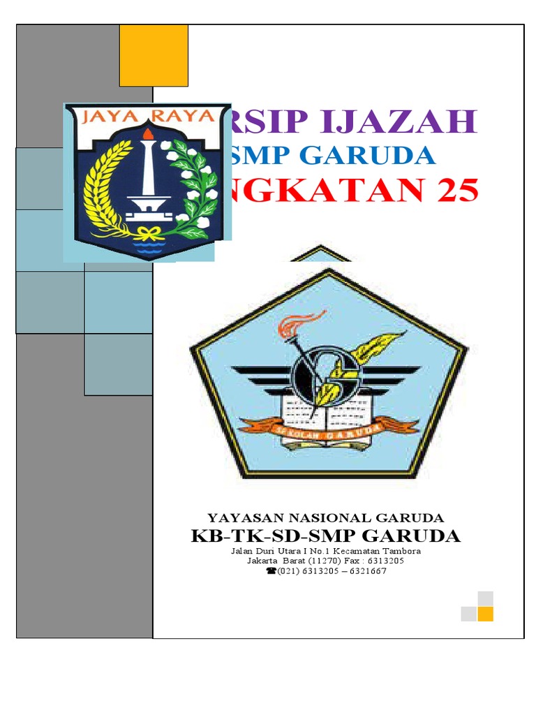 Cover IJAZAH | PDF