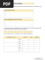 Thought-Record-Worksheet Beck | PDF | Thought | Neuroscience