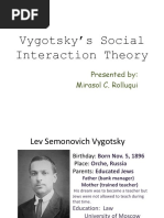 Cognitive Development: The Work of Lev Vygotsky | PDF | Educational ...