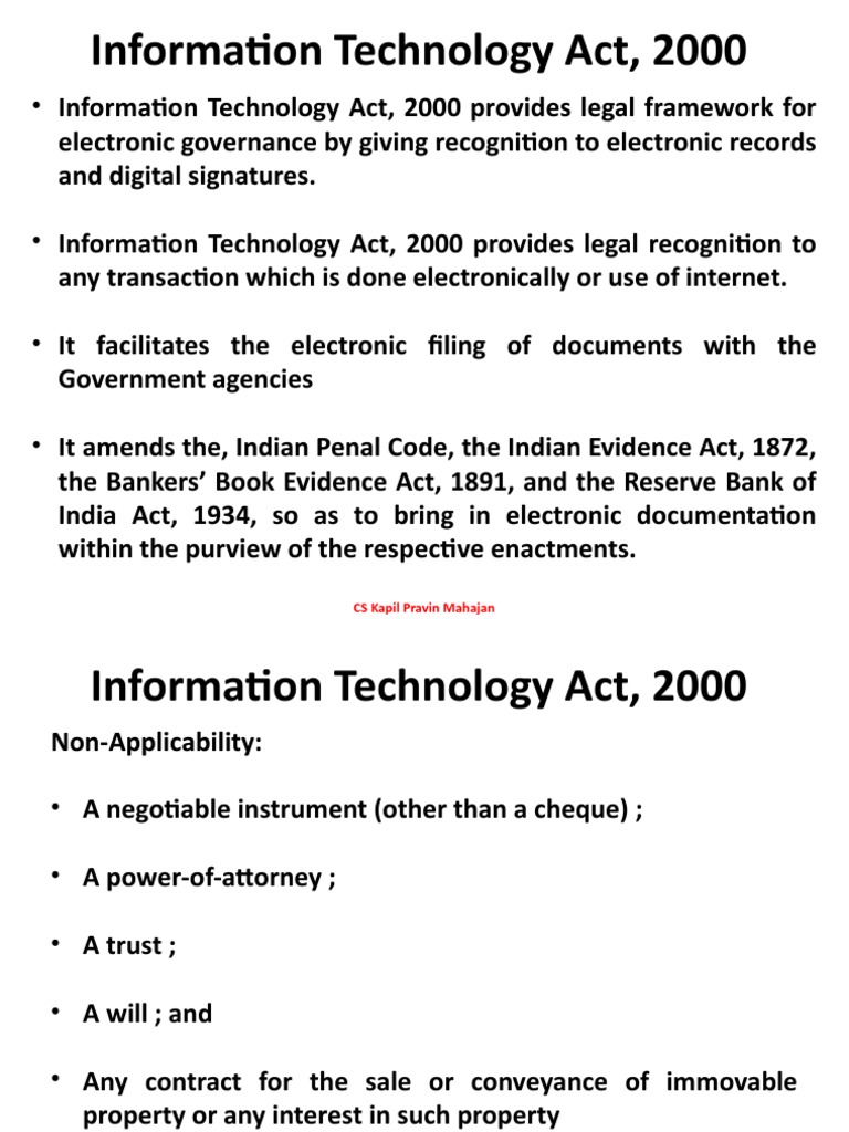 Original 1587723049 IT Act 2000 (Overview) Use of Digital Signature ... Original 1587723049 IT Act 2000 (Overview) Use of Digital Signature ...