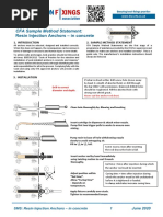 BS 8539 Anchor Installation Guide | PDF | Nut (Hardware) | Drill