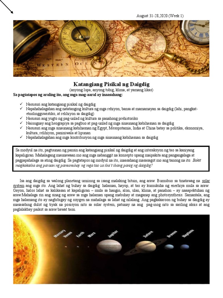 Ap Module 1ST Quarter Final | PDF