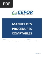 Manuel de Procédures de Contrôle Interne | PDF | Contrôle interne ...