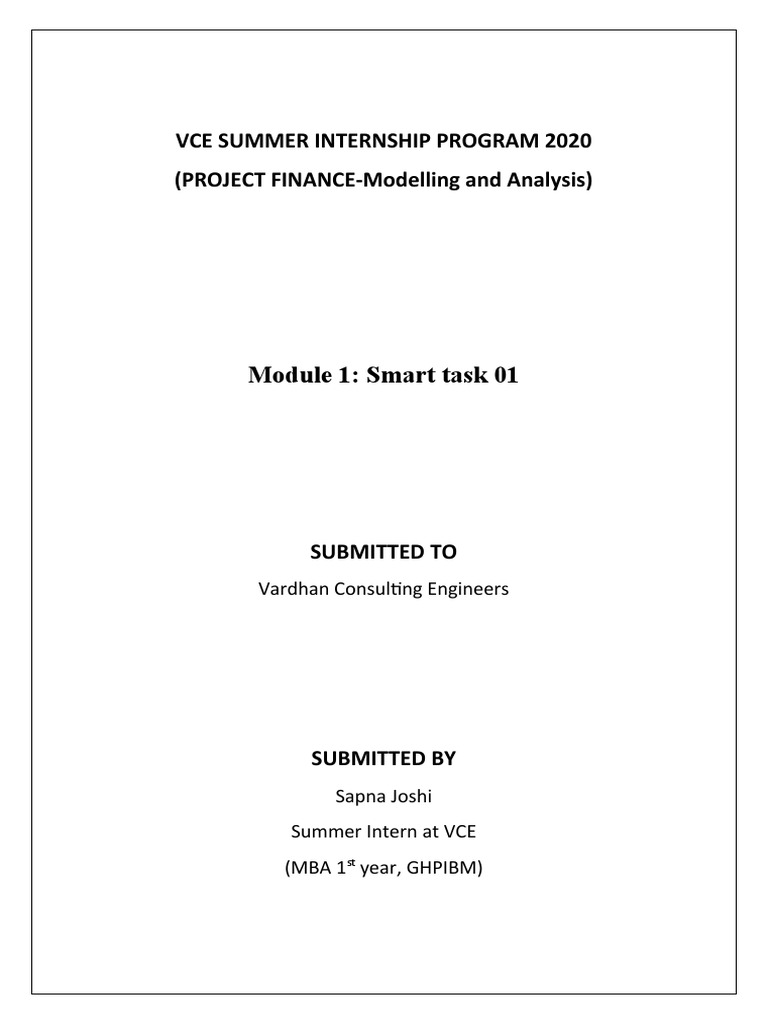 Module 1 Task 1 Vce | PDF | Mezzanine Capital | Mortgage Loan