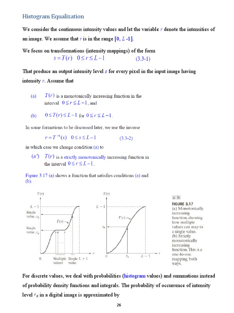 Histogram Equalization: A Method for Intensity Transformation and ...