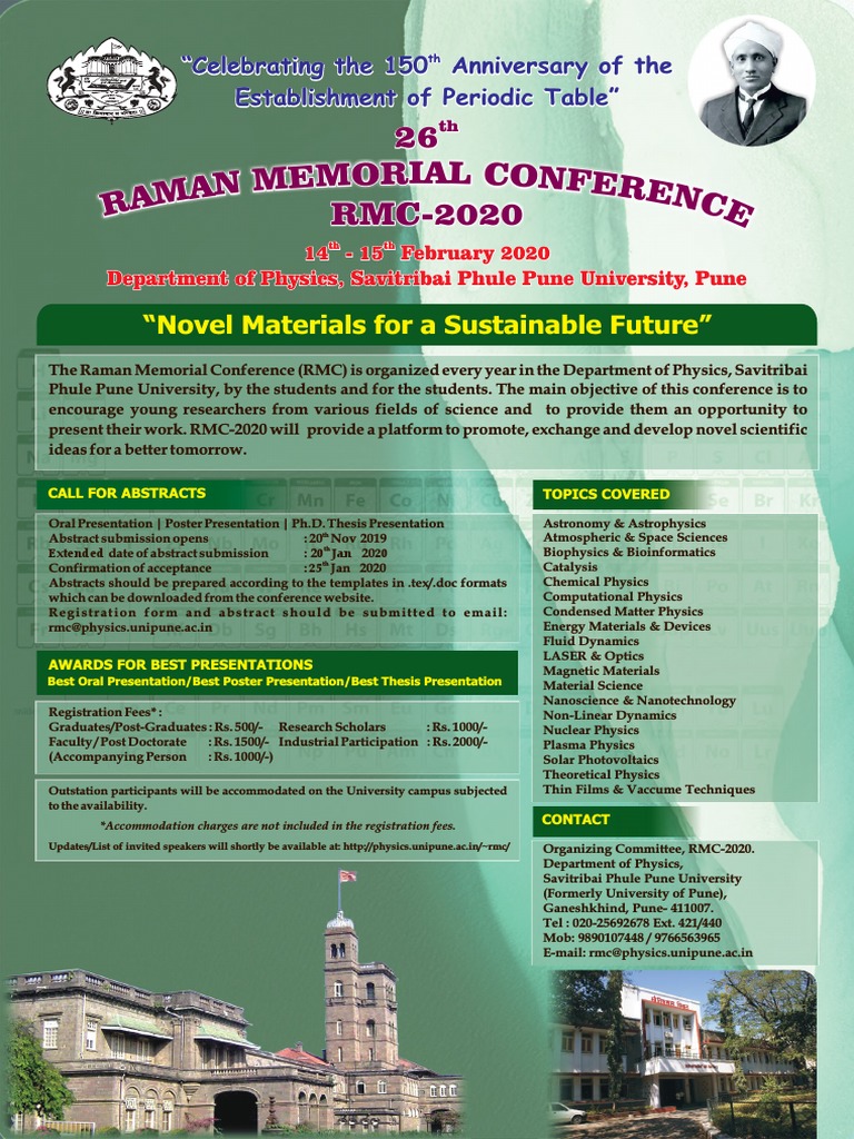 RMC Poster-2020 | PDF | Physics | Physical Sciences
