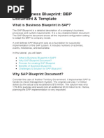 Business Blueprint Template | PDF | Business Process | Performance ...