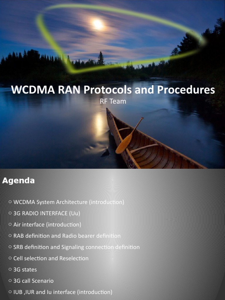 3G Protocols and Procedures | PDF | High Speed Packet Access | Computer ...