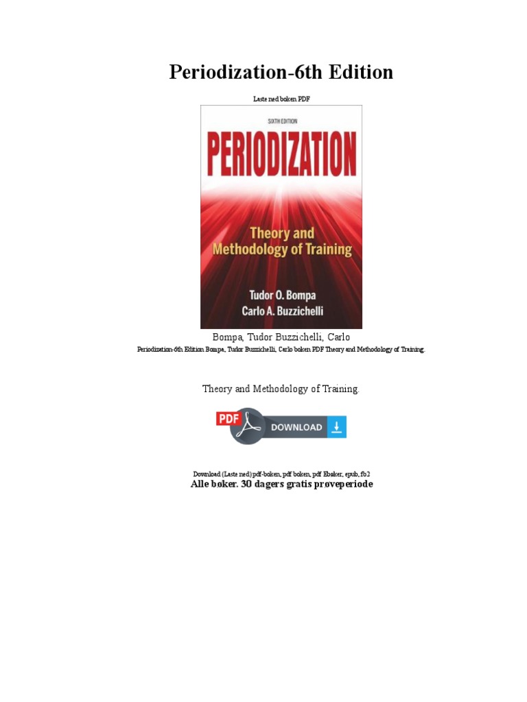 Periodization 6th Edition PDF | PDF | Philosophy