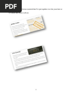 HTML Lesson Plan: Learning Objectives | PDF | Html | World Wide Web