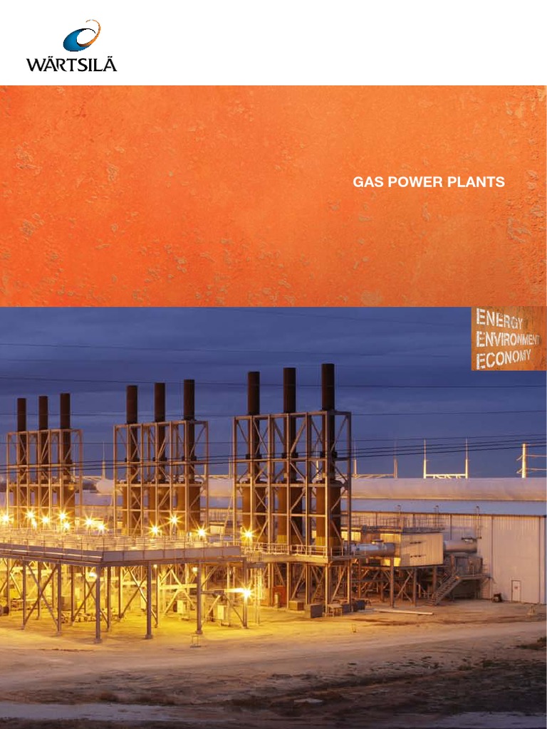 Wartsila Gas Power Plants PDF | PDF | Internal Combustion Engine | Engines