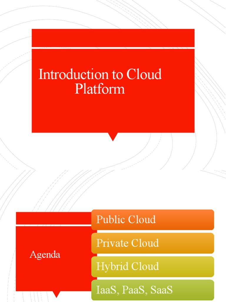 Cloud Introduction | PDF | Platform As A Service | Cloud Computing