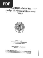AASHTO 1993 Guide For Design of Pavement Structures | PDF