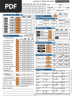 Starfinder - Character Sheet (Fillable) | PDF | Leisure Activities ...