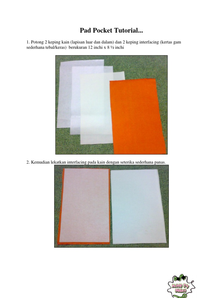 Pad Pocket Tutorial | PDF