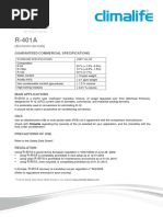 R401A Refrigerant Pressure Chart | PDF | Physical Chemistry | Temperature