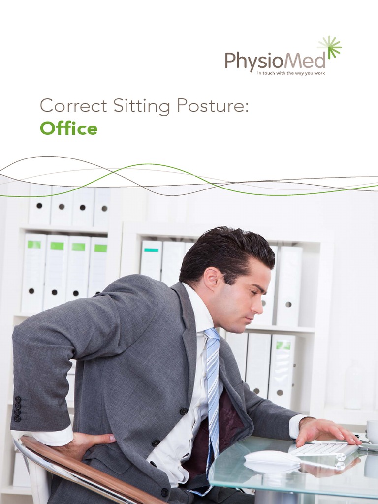 Physiomed Sitting Guide - Correct Sitting Posture Digital PDF | PDF ...