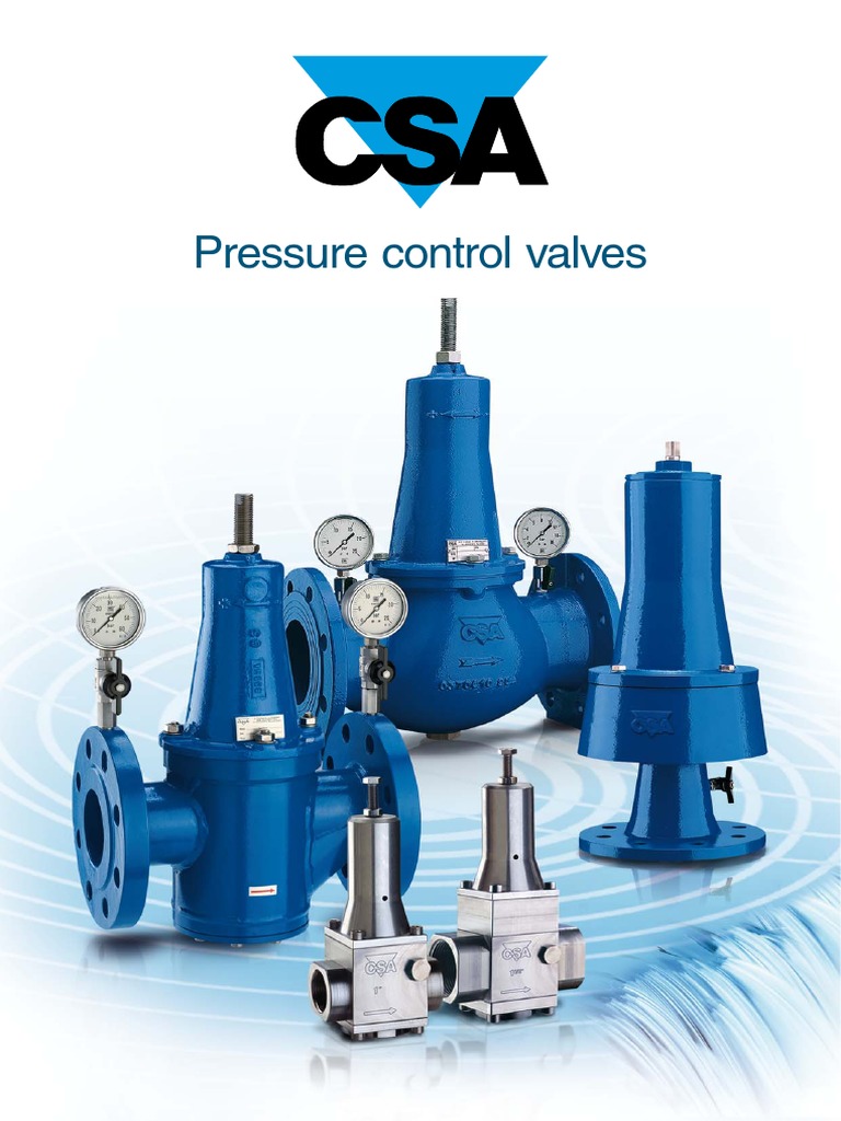 CSA Direct Acting Valves 8.2017 | PDF | Valve | Piston