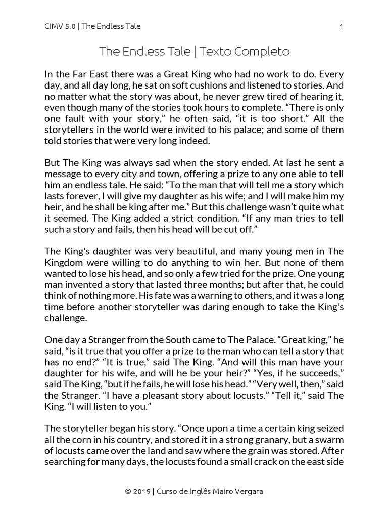 The Never-Ending Story: How an Endless Tale of Locusts Won a Kingdom ...