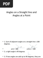 Notes: Chapter 7: Basic Angle Properties | PDF