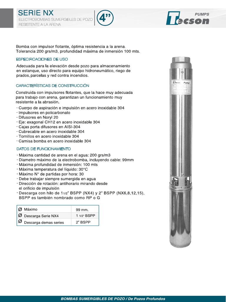 SERIE-NX TECSON Holzapfel PDF | PDF