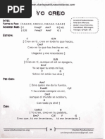 Acordes - Poderoso Dios - Marcos Witt PDF | PDF