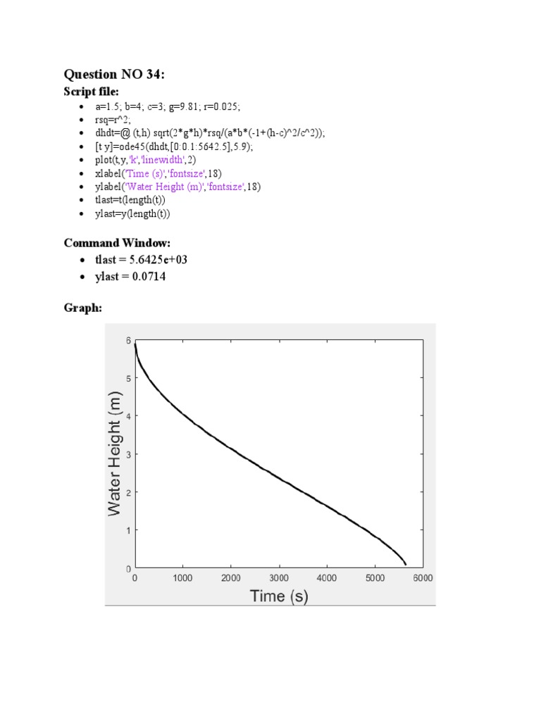 Question NO 34:: Script File | PDF