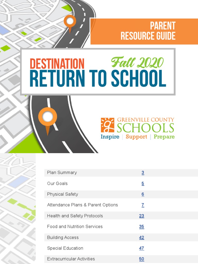 Destination GCS Return To School Plan 2020 Final | PDF | Educational ...
