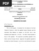 Constitution of The United Republic of Tanzania | PDF | Tanzania ...