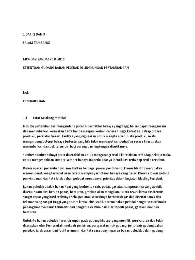 Gudang Handak | PDF