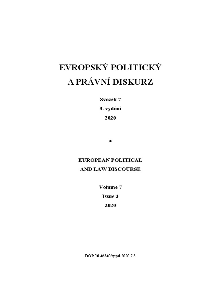 Eppd 2020 7 3 PDF | PDF