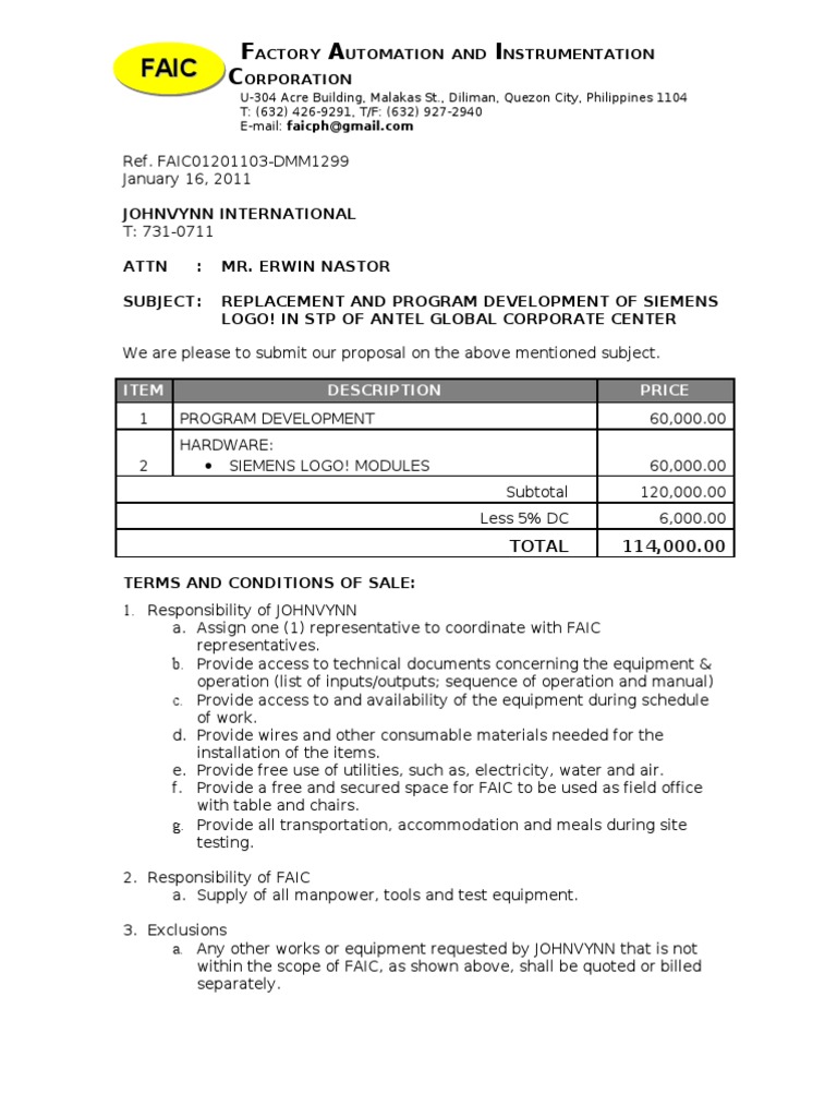 Quotation Format | PDF | Business