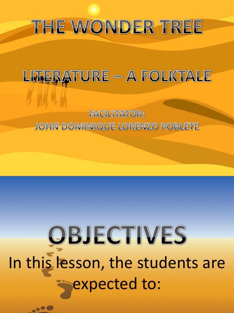 The Wonder Tree A Folktale | PDF | Gratitude | Caramel