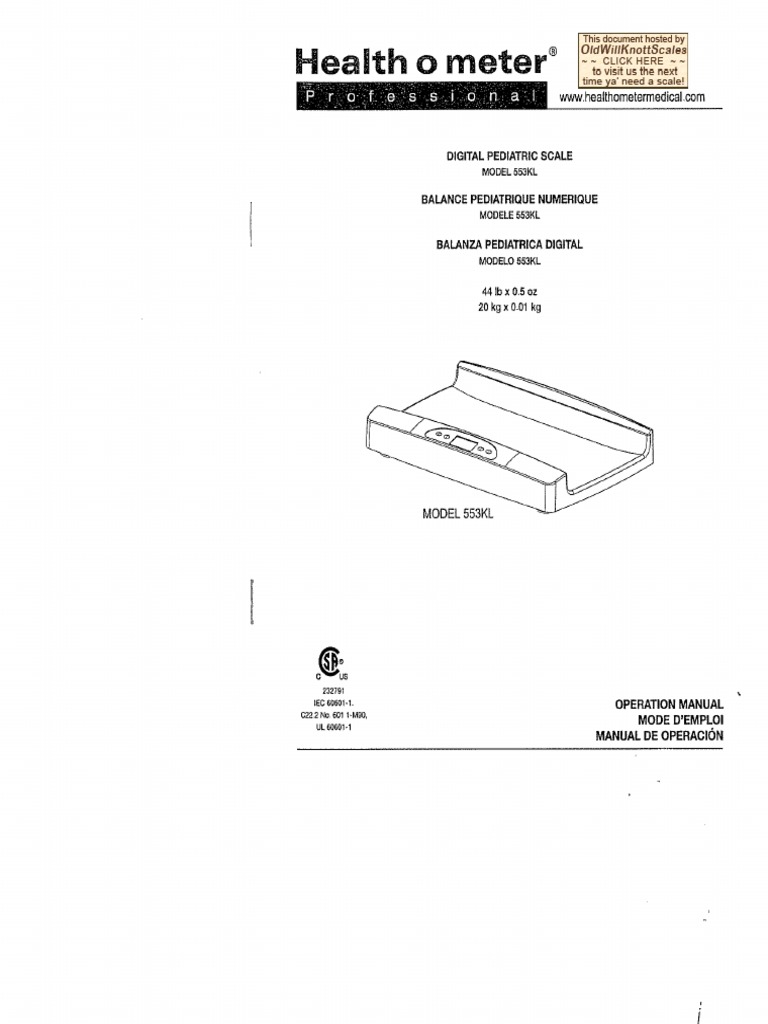 553KL Manual | PDF