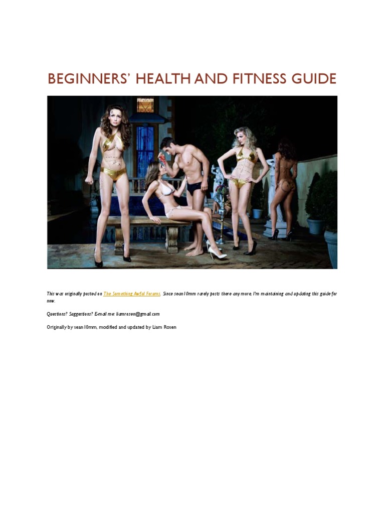Beginner's Guide to Health & Fitness | PDF | Vegetarianism | Weight ...