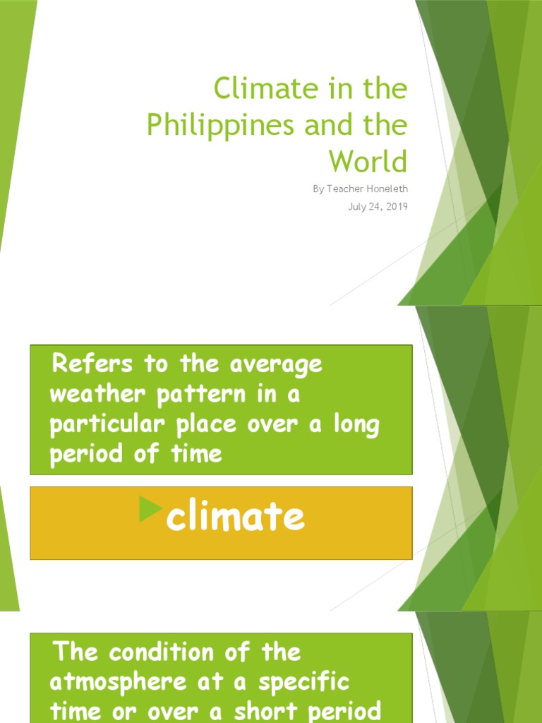 Climate Basics for Students | PDF