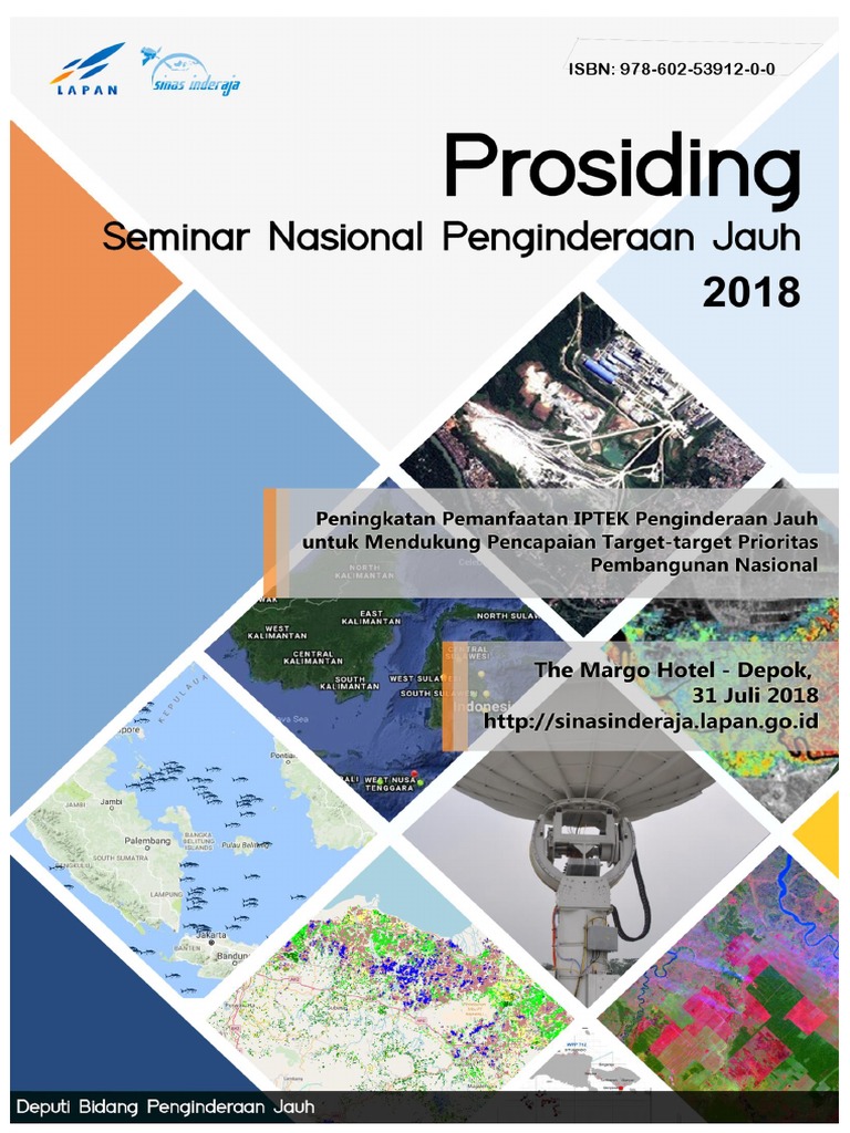 01 - Halaman Muka Prosiding Sinas Inderaja 2018 PDF | PDF