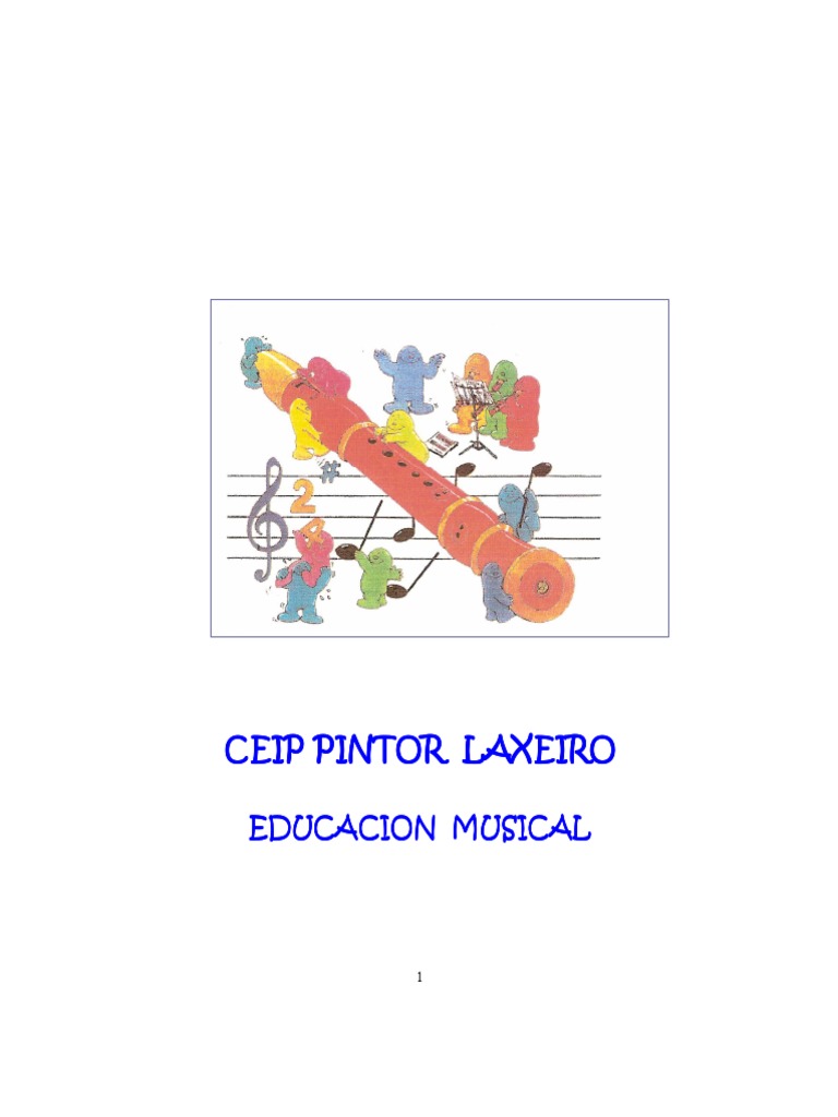 Educacion Musical Parte 1 | PDF | Clave | Las artes escénicas