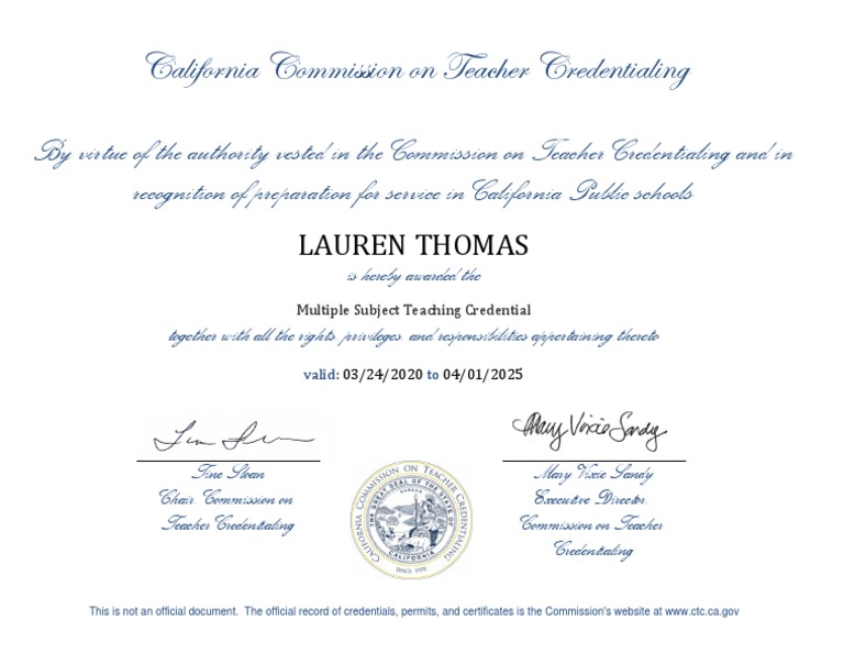 Ms Credential Certificate | PDF