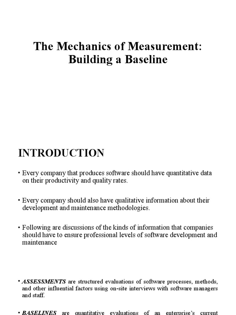 1.mechanics of Measurement-Introduction and Assessment | PDF ...