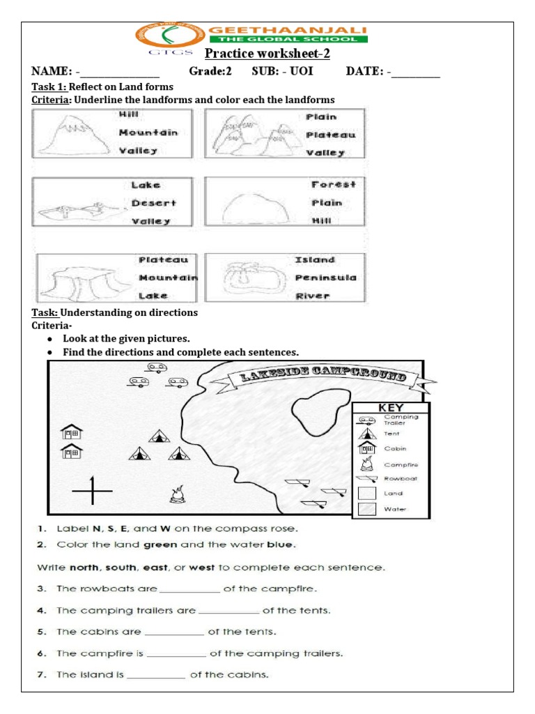 Practice Worksheet-2: NAME: - Grade:2 Sub: - Uoi DATE | PDF