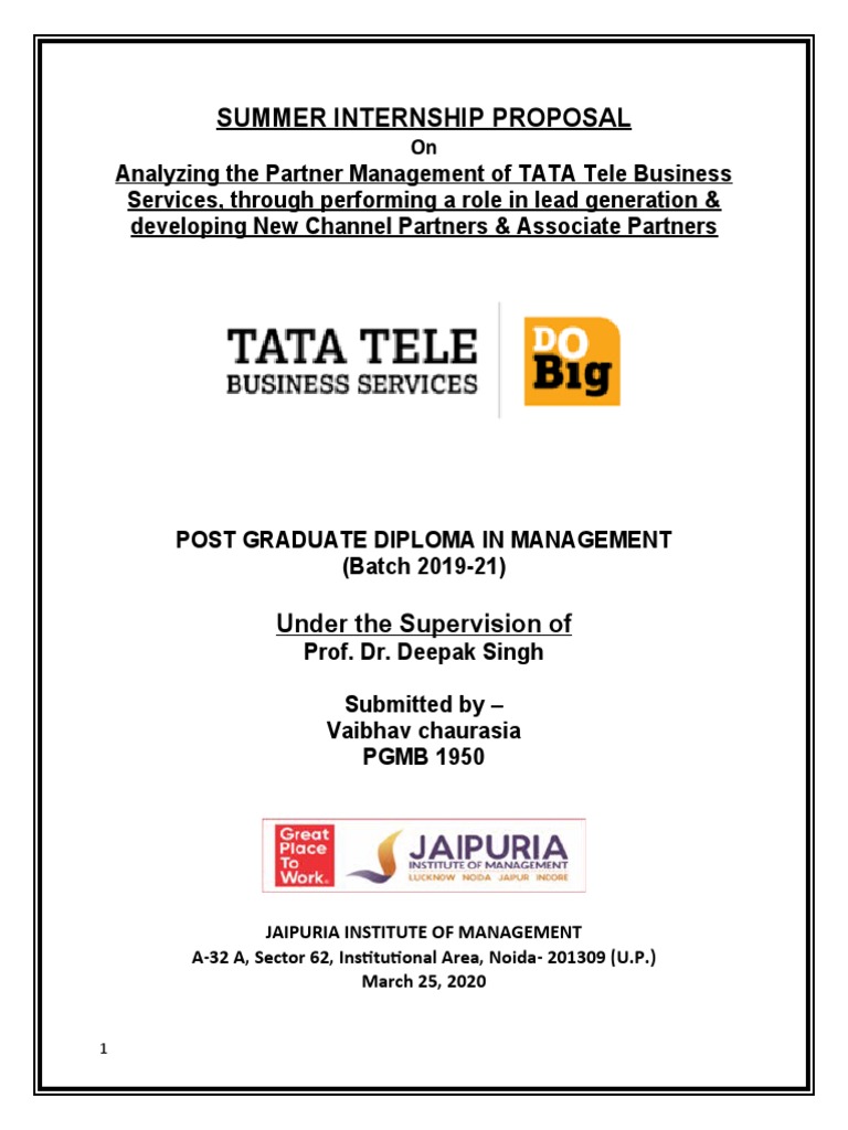 Ttbs-Pgmb1950-Sip Proposal | PDF | Telecommunications | Information And ...